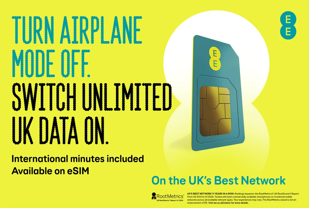 Les 4 meilleurs forfaits EE Pay-As-You-Go eSIM (Résidents britanniques ...